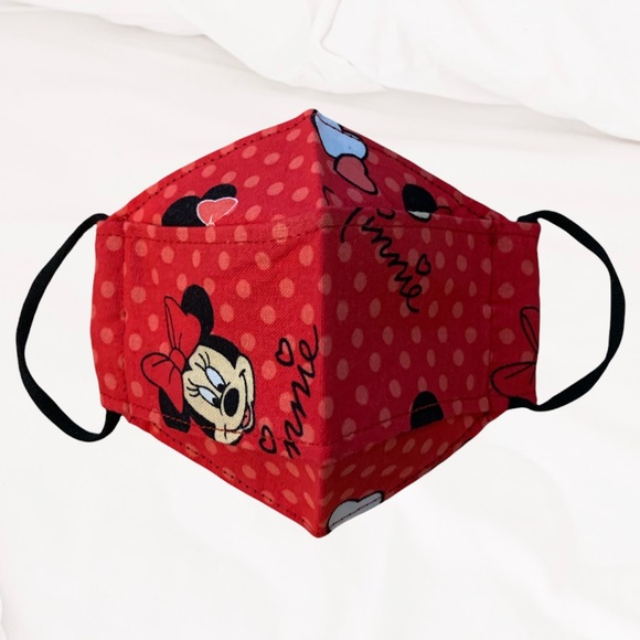 Accessories | 3d Origami Minnie Mouse Face Mask | Poshmark